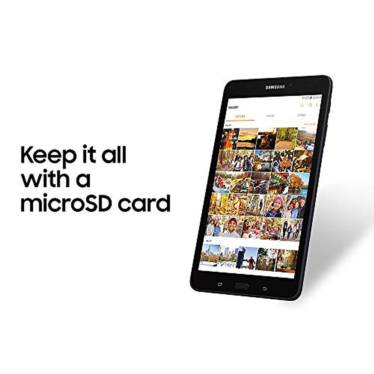 Samsung Galaxy Tab A 8" 32 GB Wifi Tablet (Black) (Renewed)