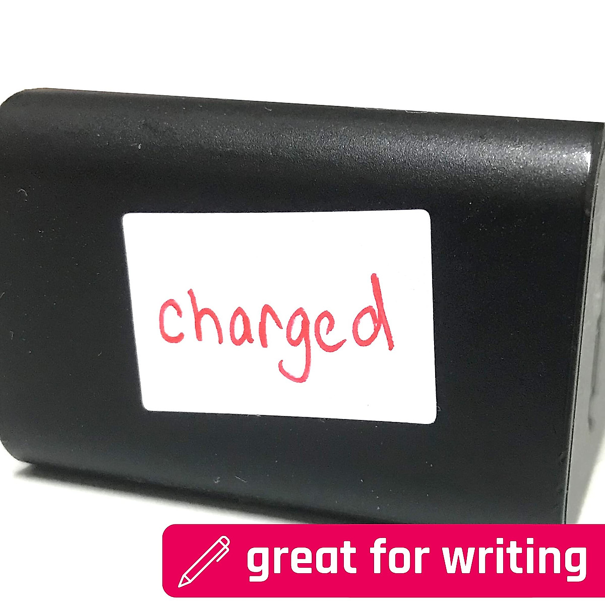 0.5" x 0.3", 2000 Pack - Small Labels Stickers, Matte White