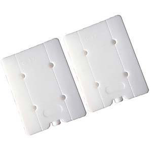 BESPORTBLE Lunch Cooler 2pcs Packs Reusable Beach Bag Ice Case Backpack Coolers Fresh Ice Cooler Bags Icepacks Ice Bag Lunchbox Cooler Portable Cooler Thin Ice White Accessories Earth Tones