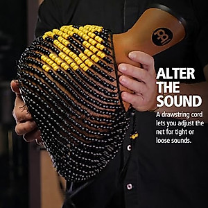 Meinl Percussion Shekere Gourd Instrument with Adjustable Beaded Net — NOT Made in China — Premium Fiberglass, 2-Year Warranty (SHR-BR)