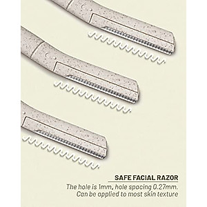 15 Pcs Dermaplane Razor for Women Face, Eyebrow Razors, Face shavers for Women, Multipurpose Dermaplaning Tool for Face