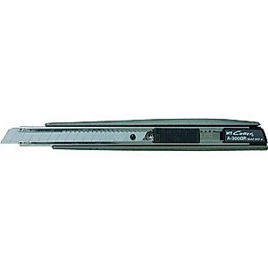 NT Cutter Snap Blade Utility Cutter, Die-casting Aluminum Grip, A-300GRP