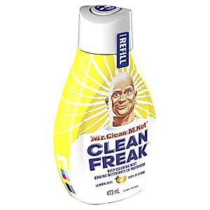 Mr. Clean, Deep Cleaning Mist Multi-Surface Spray, Lemon Zest Scent Refill, 1 Count, 16 Fl Ounce