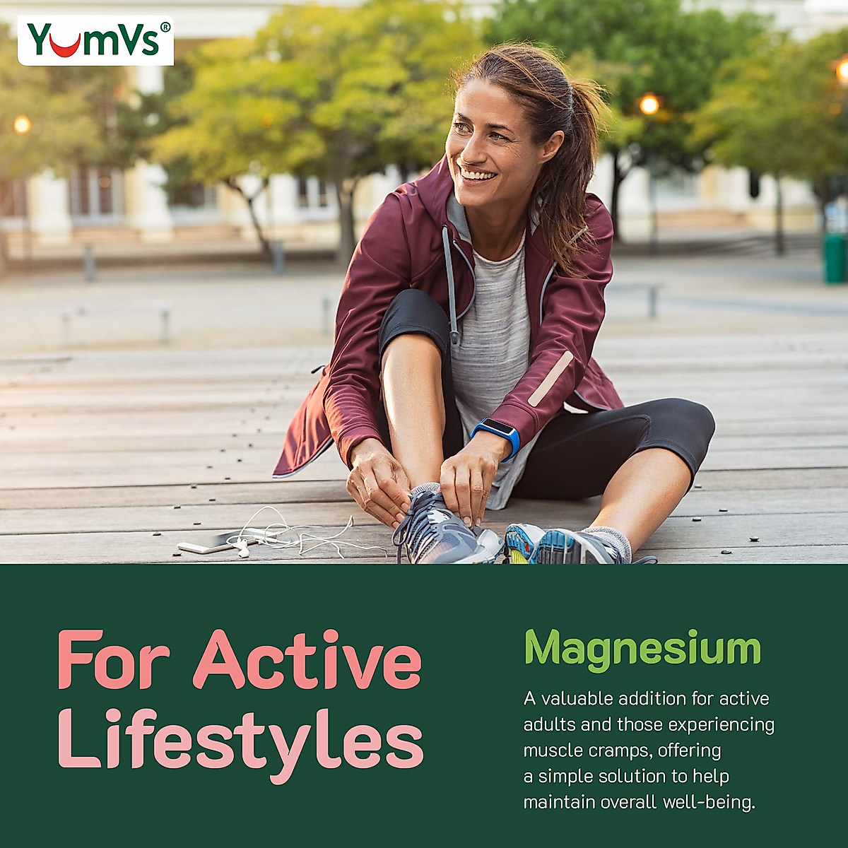 YUM-V'S Magnesium Citrate Gummies - 900mg Magnesium Citrate (102mg of Elemental Magnesium) Highly Absorbable Citrate, Supports Nerve, Enzyme & Muscle Function - 90 Count