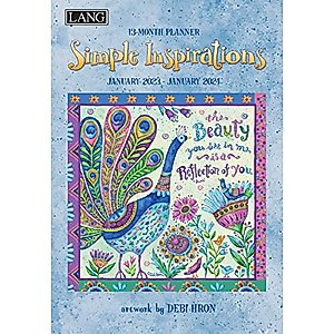 LANG SIMPLE INSPIRATIONS™ 2023 MONTHLY PLANNER (23991012116)
