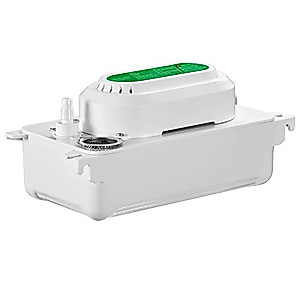VEVOR Condensate Pump, 6.6 ft/2 m Lift, 110V Removal Drain Pump with 0.63 Qt/0.6 L Water Tank, 5W Automatic Condensation Pump with 100 L/H Flow, for Commercial Ice Makers of Different Types