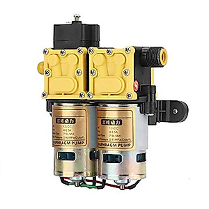 Fdit 12V Portable High Pressure Self-Priming Quick Car Washer Electric Car Washer Auto Wash Pump High Pressure Washer Pump for Vehicles Garden and Home