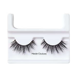 KISS Lash Couture Masterpiece Fake Eyelashes Style 02, ‘Haute Couture’, One-of-a-Kind Luxe Lash, Hand Woven Faux Mink Synthetic False Eyelashes, 1 Pair