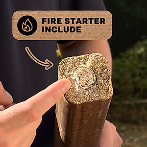 Chimney Cleaning Logs for Fireplace, Creosote Logs for Fireplace Cleaning, Creosote Remover, Soot Clean Fire Logs for Indoor Fireplace, Fireplace Cleaner Creosote Sweeping Log for Fireplace, Pack of 2