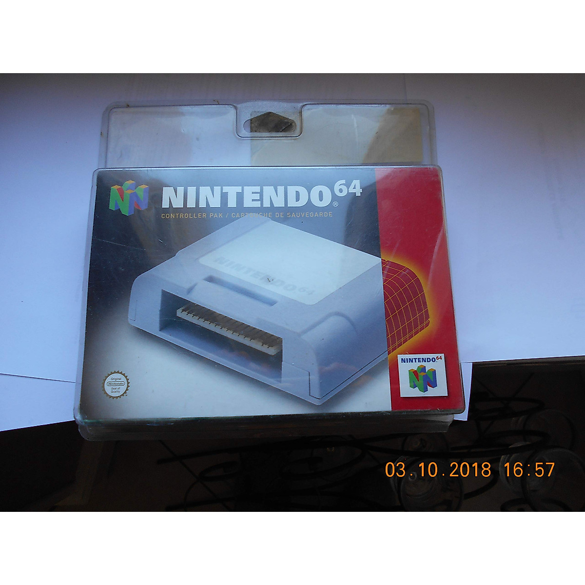 Nintendo 64 memory card