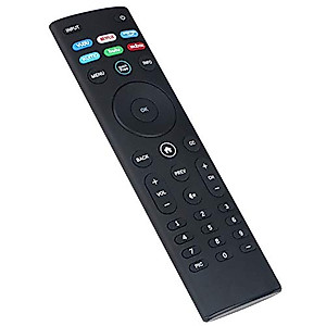 New XRT140 Replacement Remote Control fit for Vizio LED Smart TV V405-H19 V705-H13 V655-H19 V505-H19 OLED55-H1 OLED65-H1 with Shortcut APP Buttons Vudu Netflix Primevideo Xumo Hulu Redbox Watchfree