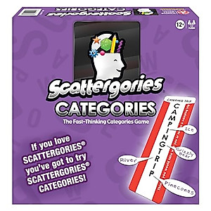 Scattergories Categories by Winning Moves Games USA, Great Twist on the Original Game for 2 to 4 Players, Ages 12+