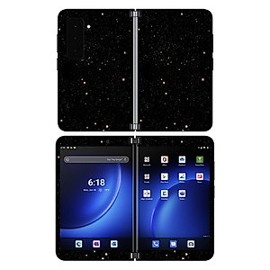 MightySkins Skin Compatible with Microsoft Surface Duo 2 - Deep Space | Protective, Durable, and Unique Vinyl Decal wrap Cover | Easy to Apply, Remove, and Change Styles | Made in The USA