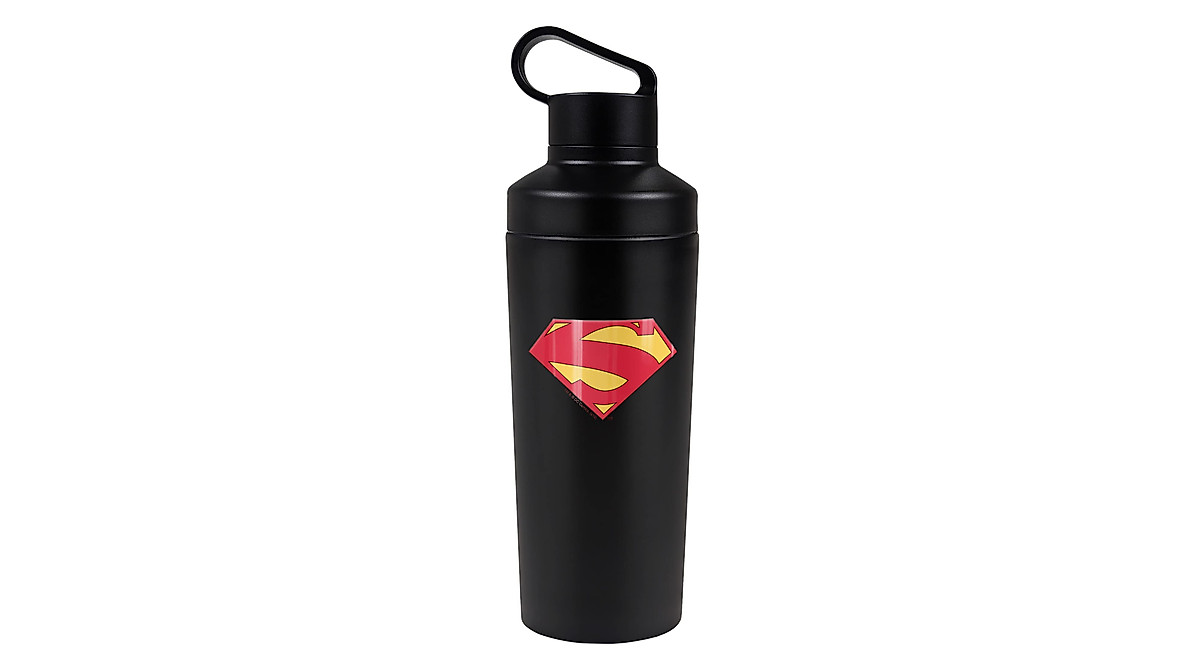 Superman New 52 Insulated Water Bottle - 18 oz & Leak Resistant
