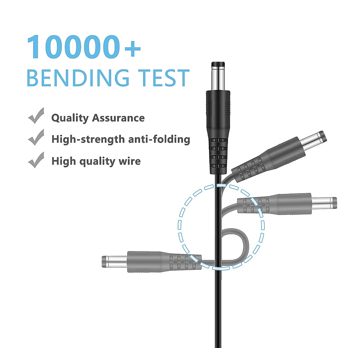 5V Replacement Cord for Graco Swing, Simple Swing, Glider LX, Glider Petite LX, Glider Elite, Glider Premier, Sweetpeace, Sweet Snuggle, DuetConnect LX, DuetSoothe (8.2FT)