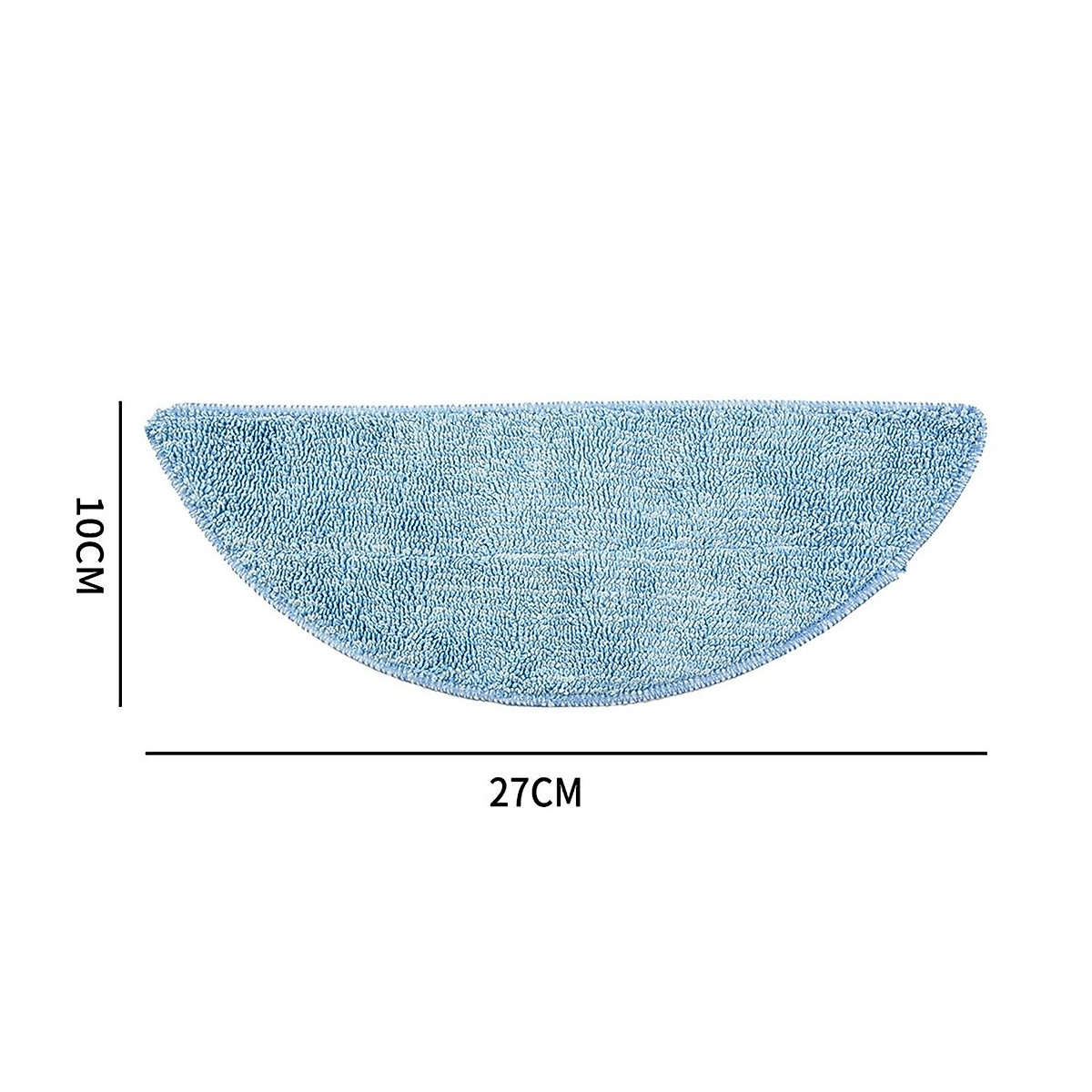 ZeAda 5PCS Mopping Pad,Compatible for Ecovacs DEEBOT OZMO U2/U2 Pro Robot Vacuum Cleaner Washable Cleaning Cloth Sweeper Replacement Parts