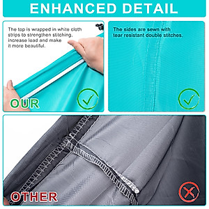 2 Pack XL Travel Laundry Bag, Machine Washable Dirty Clothes Organizer with Drawstring，Large Enough to Hold 4 Loads of Laundry, Easy Fit a Laundry Hamper or Basket Travel Essentials 24" x 36"