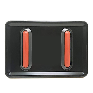 Rluii Silicone Iron Rest Pad/Black - 8.6" L x 5.7" W - Ironing Board Accessory