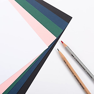 30 sheets Cardstock Paper 8 1/2 x 11 Inches for Crafts and Invitations (White)