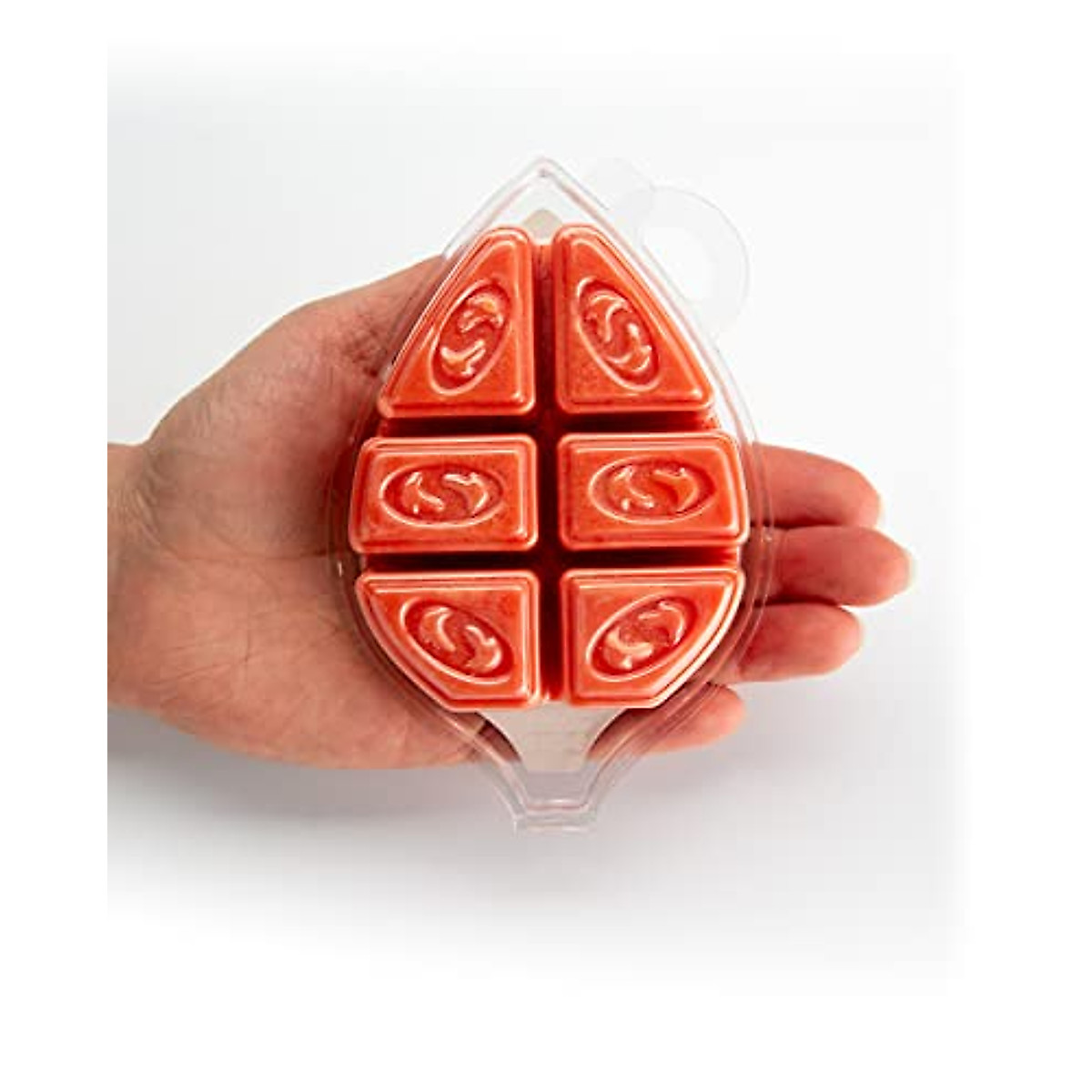 Shortie's Candle Company Grapefruit Natural Soy Wax Melts - Formula 117-1 Highly Scented 3 Oz. Bar - Made with 100% Soy and Essential Fragrance Oils - Phthalate & Paraffin Free, Vegan, Non-Toxic