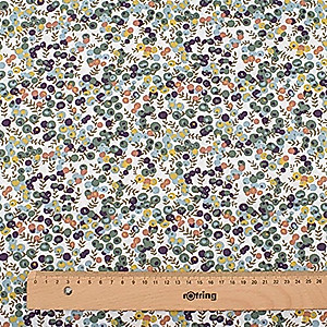 Hanjunzhao Pea Green Color Fat Quarters Fabric Bundles 18 x 22 inch for Quilting Sewing Crafting