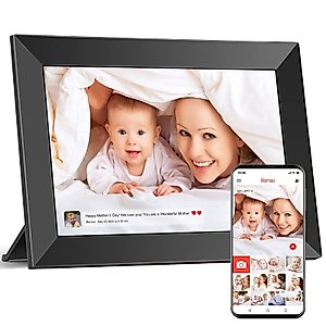 Frameo Digital Frame WiFi,MARVUE Digital Photo Frame 10.1 inch 1280x800 IPS Touch Screen HD Display, 16GB Storage Auto-Rotate,Easy to Share Photo/Video