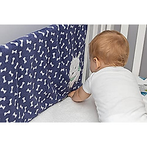 Plush Fleece Throw and Receiving Baby Blankets for Boys and Girls 30x36 (Fluffy Puppy)