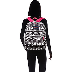 JanSport Unisex SuperBreak Black Geo Graphic One Size