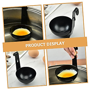 SEWOART 3pcs Stainless Steel Egg Cooker Egg Cooker for Eggs Poached Egg Cooker Steamed Egg Cup Breakfast Griddle Poached Egg Maker Microwave Household Gadgets Boil Egg Cooker Egg Cups