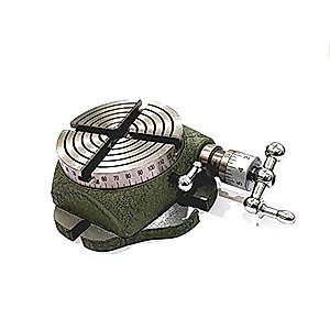 Small 2-3/4" Rotary Table For Watchmakers, Jewelry, Milling,engineering Tool