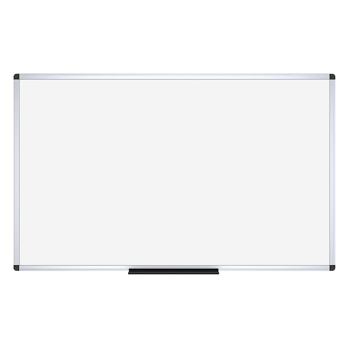 VIZ-PRO Dry Erase Board/Whiteboard, 60 x 36 Inches, Wall Mounted Board for School Office and Home