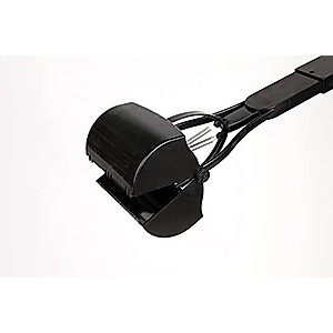 Mr. Peanut's 32" Tall Profile Pooper Scooper, Heavy Duty ABS Frame & Bin, Durable Double Spring Clamp, Lightweight Design, Simple One Step Assembly