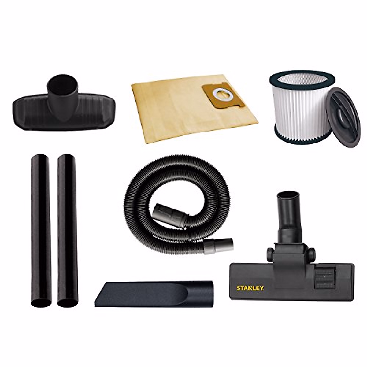 Stanley SL18156 Stainless Steel Wet/Dry Vacuum Cleaner, 10-Gallon