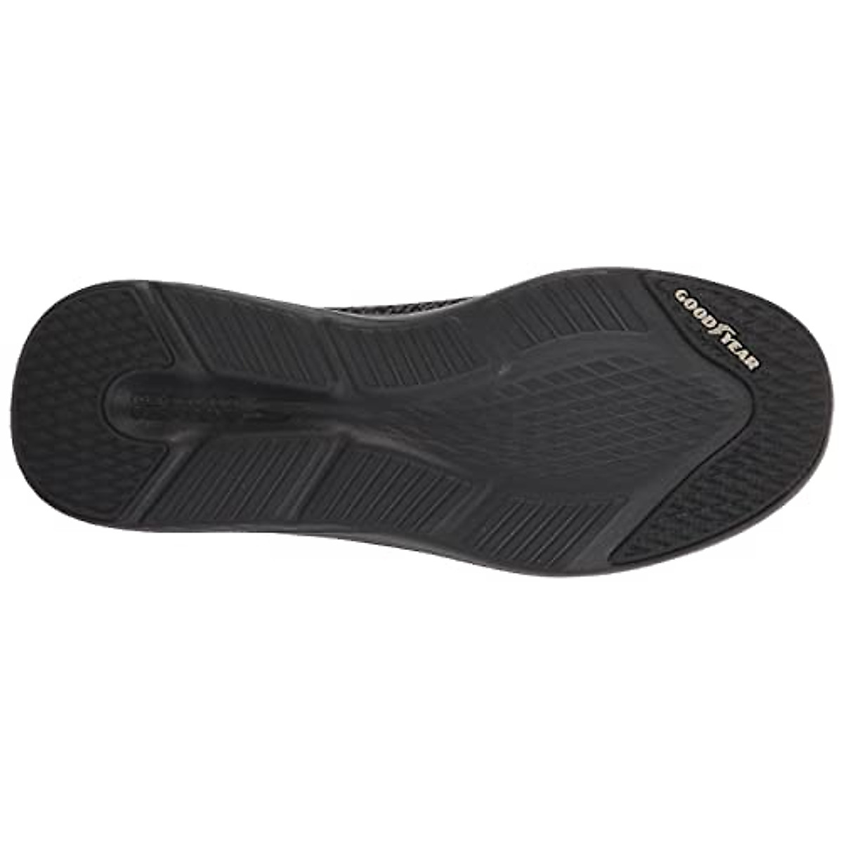 Skechers Women's MAX Cushioning LITE-Knit Slip ON Sneaker, Black/Gray, 6.5