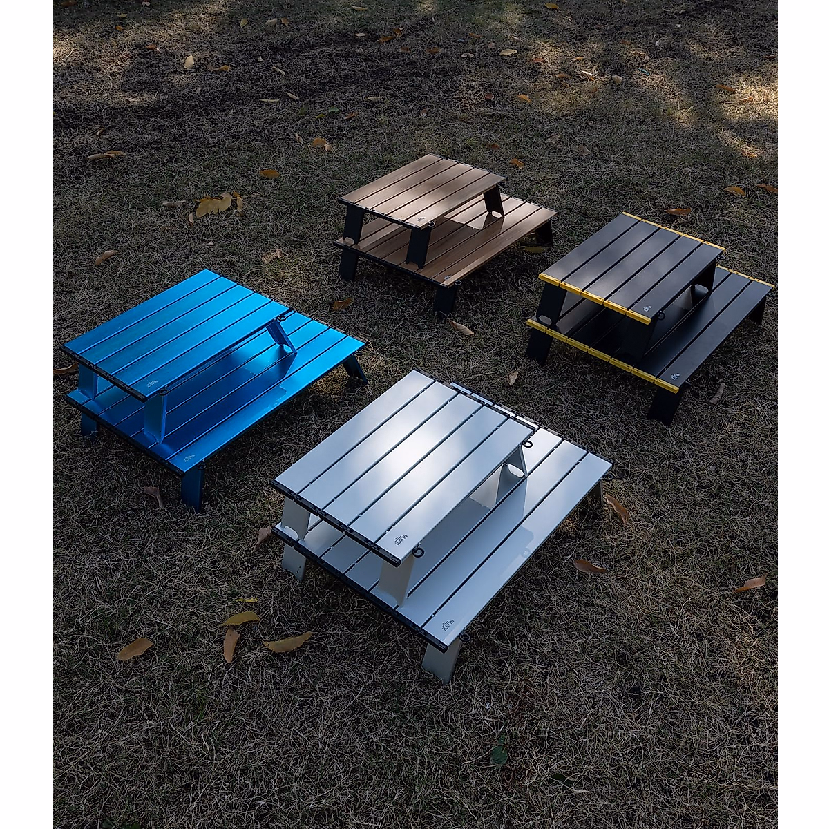 iClimb Ultralight Compact Mini Beach Picnic Folding Table with Carry Bag