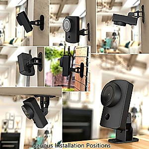 Teccle Metal Wall Mount Compatible with Simplisafe Camera，Easy to Mount on Wall or Ceiling， Perfect View Angle for Simplisafe Camera