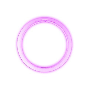 Kicker 45KM84L LED 8 Marine Coax with Charcoal and White Grills with a Pair of 47KLSR8 8 Inch Led Lighted Speaker Ring