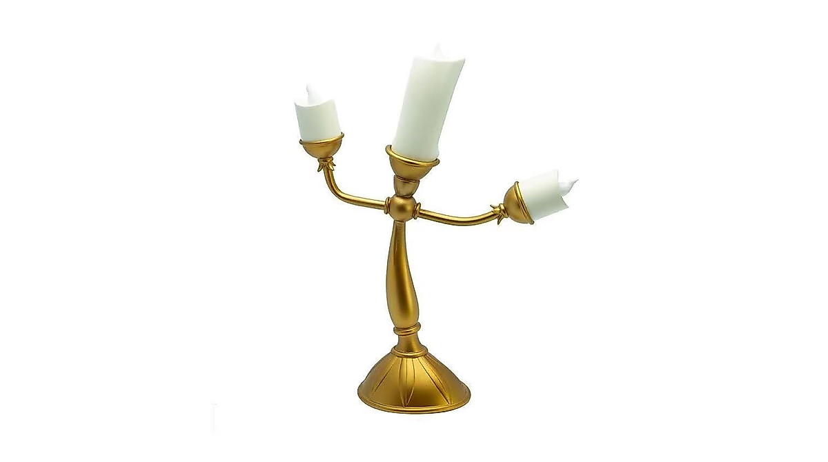 Beauty and The Beast Lumiere Candelabra Lamp – Magical Home Decor