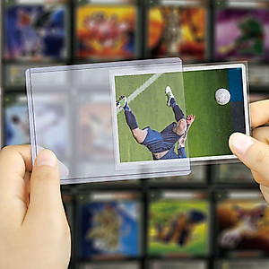 30 Count Toploaders Card Sleeves for Trading Cards, Thick Hard Penny Card Sleeves Card Protectors Fit for Stardard Cards, Baseball Cards, Sports Cards, MTG Cards