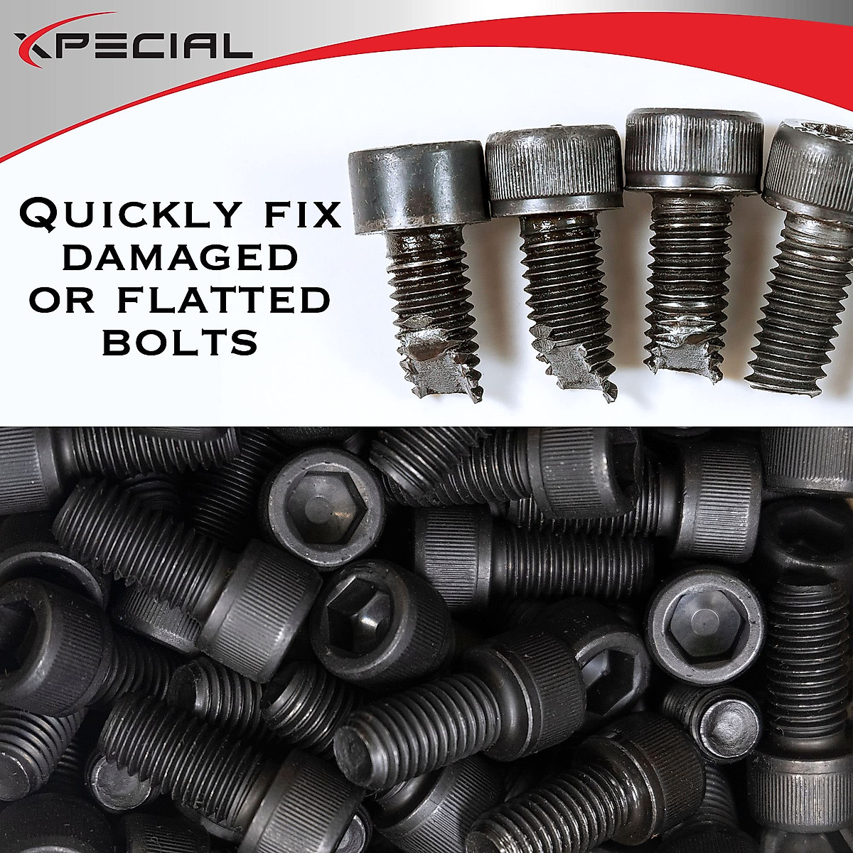 Deburring External Chamfer Tool, with Tungsten Carbide Blade, Deburring Chamfering Drill Bit, Remove Burr Tools Quick Release Hex Shank. Improved Durability and Sharpness. Fits 1/8" to 3/4".