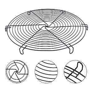 GANAZONO 1pc Cooling Rack Cooling Net Wire Cooling Rack Wire Cooking Racks Steamer Rack Small Cooling Rack Cookie Cooling Rack Shortening for Baking Cooling Tray Oven Rack Iron Food