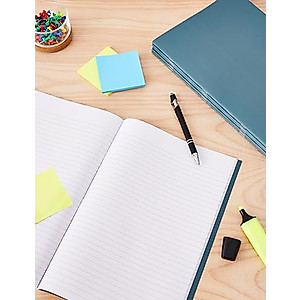 Q-Connect Feint Ruled Counsels Notebook blue,96 Pages, A4, Pack of 10,297 x 210 mm