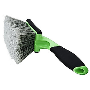 3W Car Wheel Brush Chemical Resistant Tire Rim Brush Cleaner Bristles Car Washing Brush Multipurpose use for Tire, Motorcycle, Metal Surface