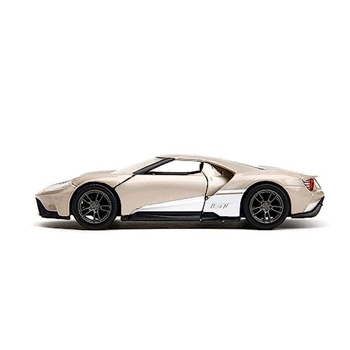 Pink Slips 1:32 2017 Ford GT Die-Cast Car, Toys for Kids and Adults(Metallic Gold)