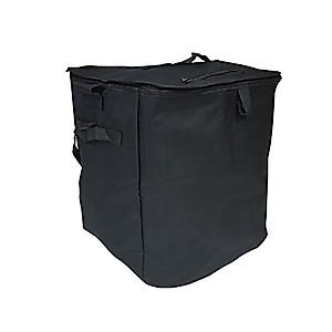 HOMZ Premium Tote Cart Bundle Buggy Liner, Aluminum 15" x 15" x 15"