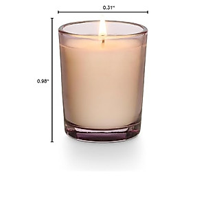 ILLUME Far & Away Boxed Votive Candle, Book by The Fire