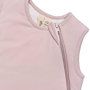 KYTE BABY Unisex Rayon Sleeping Bag for Babies and Toddlers, 1.0 Tog (6-18 Months, Blush)
