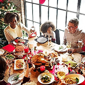 4 Pieces Buffalo Plaid Bowl holders Sponge and Microfiber Small Bowls Holder Bowl Potholders for Microwave Bowl Food Warmer for Home Kitchen and Hot Bowl Holder (Black, White)