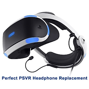 ALIENERGY Stereo Headphone Earbuds Replacement for PlayStation VR PSVR Headset (Version 2, CUH-ZVR2) on PS4/PS5