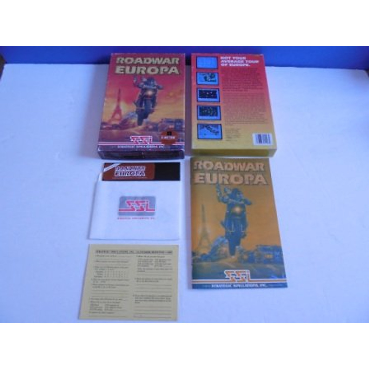 Roadwar Europa - Commodore 64